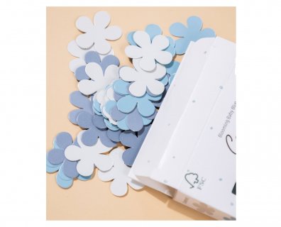 Blooming Baby Boy Table Confetti (80pcs) | Boutique Party Shop